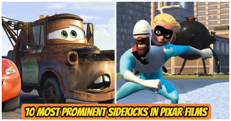 10 Most Prominent Sidekicks In Pixar Films