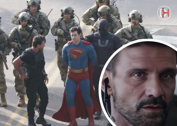Leaked Set Footage Reveals Frank Grillo In James Gunn's Superman
