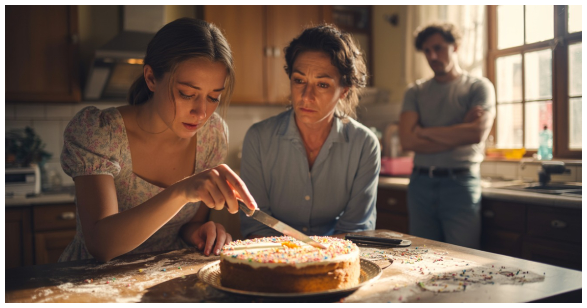 She Baked A Cake To Cheer Up The Family - But He Said It Was Pointless ...