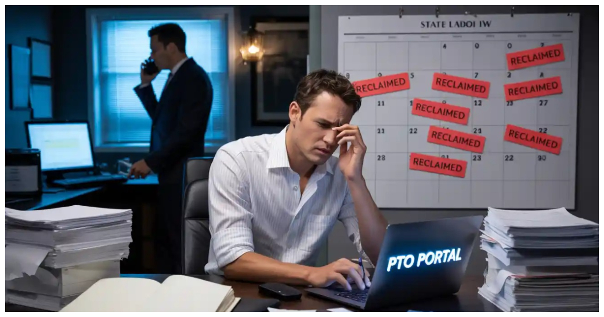 High-Stress Sales Employee Reclaims PTO After Manager Made Him Work ...