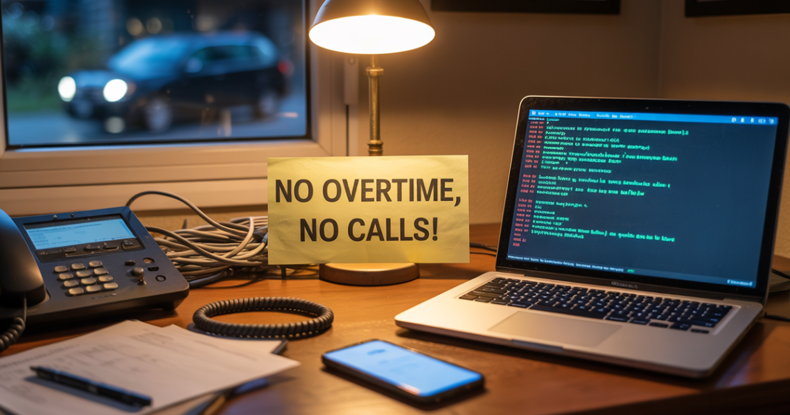 Uncle Boss Denies IT Guy Overtime Pay, He Ghosts Calls After 5 PM