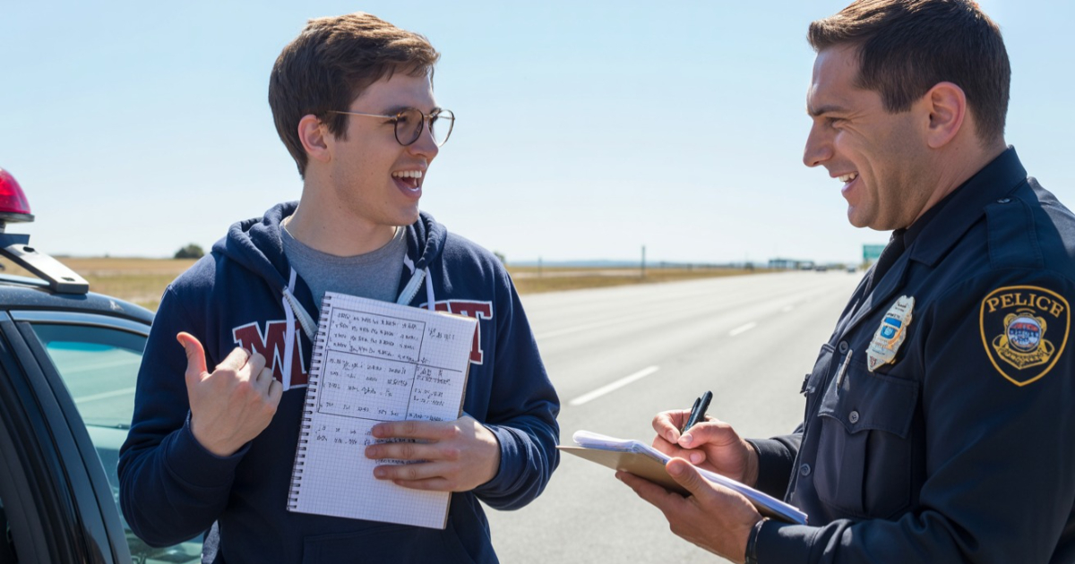 Physicist Tries Outsmarting A Cop With Science, The Cop Had The Perfect ...