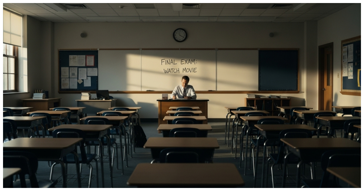 High School Teacher Finds Brilliant Loophole To Cancel Senior Final Exam