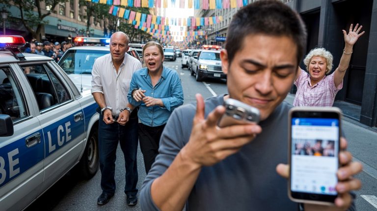 When His Parents Got Arrested At An Illegal Facebook Protest, He ...