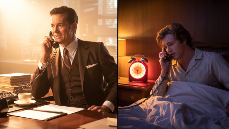 Banker Gets Late-Night Calls From California, Calls Back At 5 A.M. Sharp