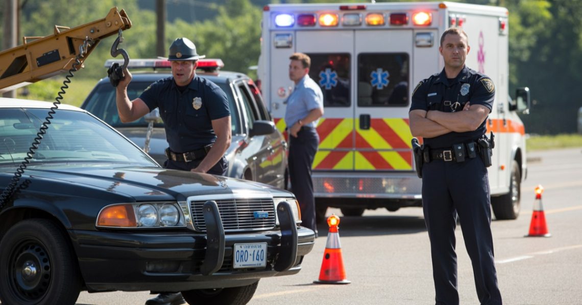 Rookie Cop Blocks Ambulance Exit, Ends Up Paying To Free His Own Patrol Car