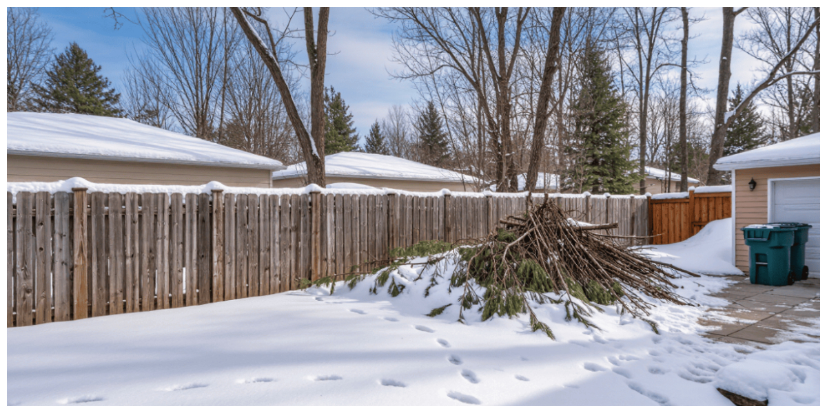 Woman Returns A Mountain Of Yard Waste After Neighbor Uses Her Fence As ...