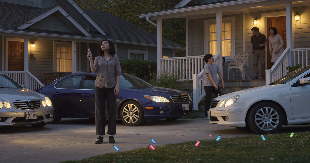 Neighbor Reclaims Driveway Hijacked By Teens After Casually Telling