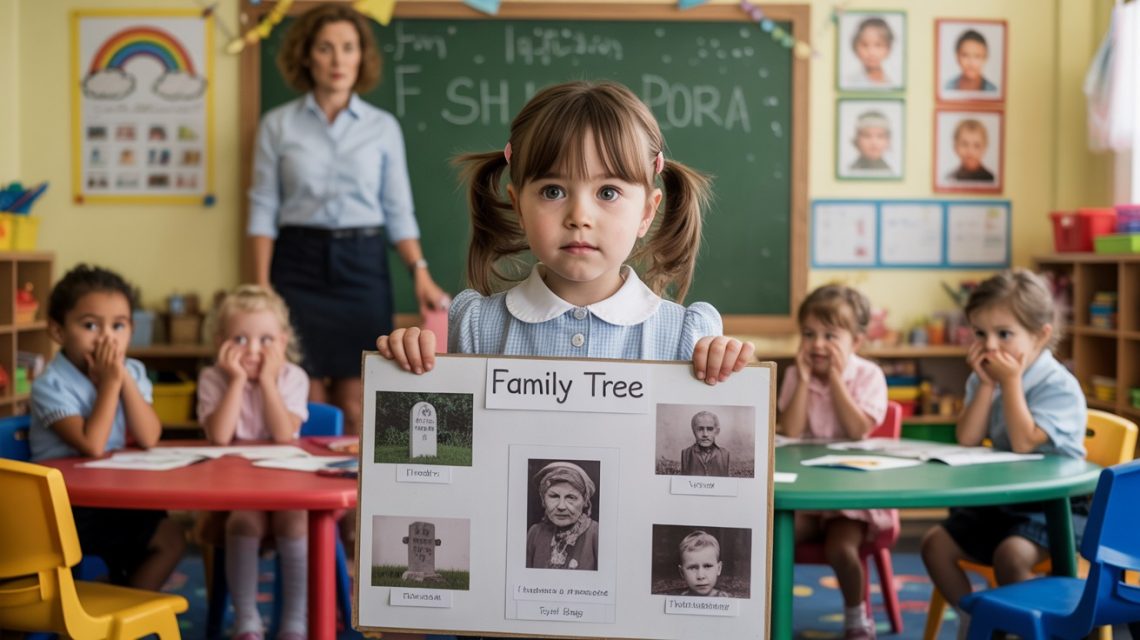Woman Criticized For Letting Daughter Present Family Tree Project ...