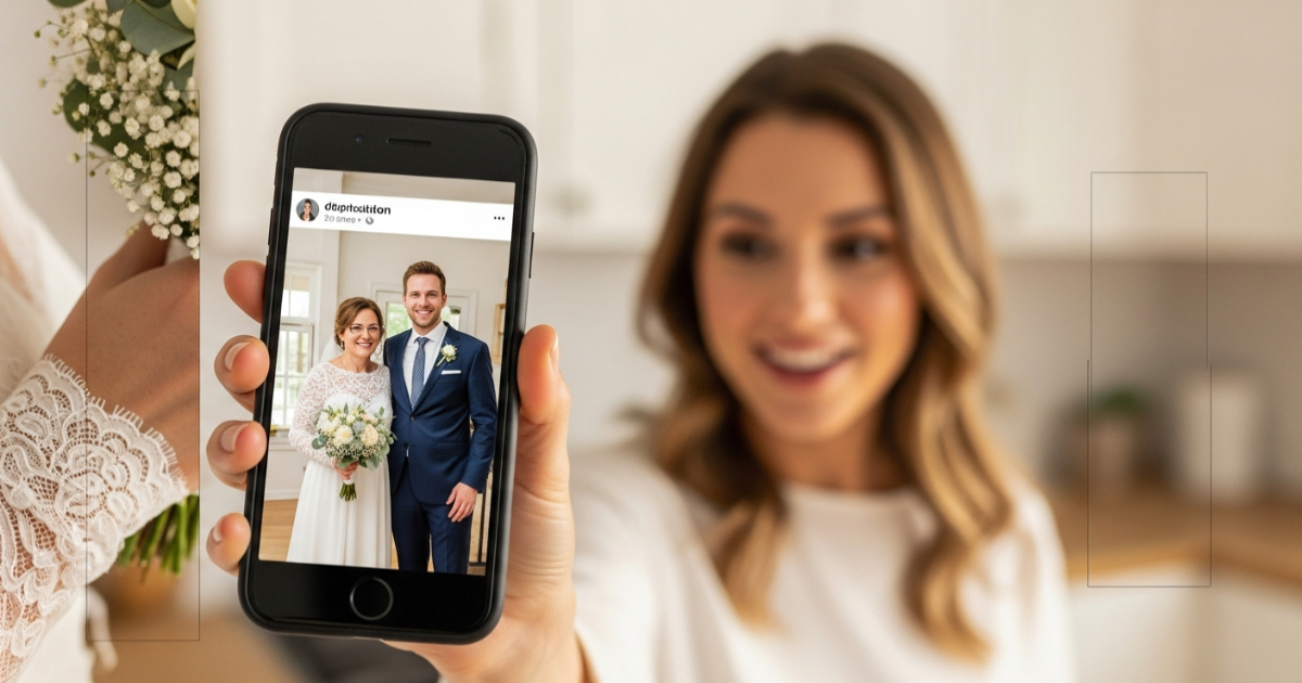 Mother-In-Law Crops Bride Out Of Her Own Wedding Photo To Post A ...