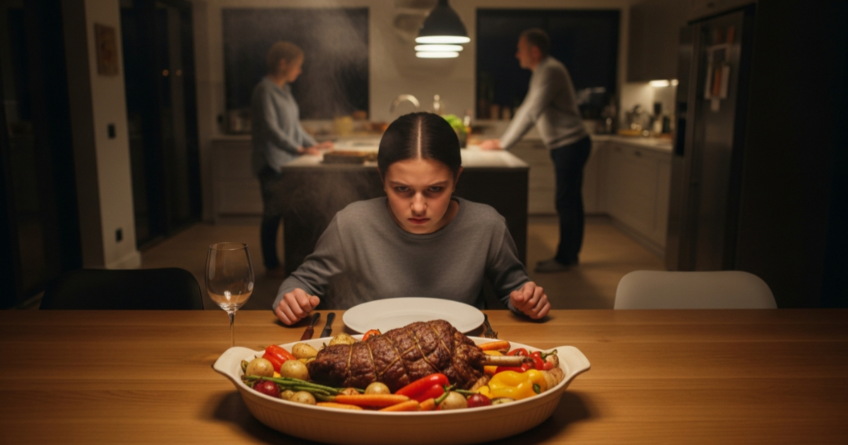 He Didn’t Have Her Back, So She Decided Not To Set The Table For The Kids