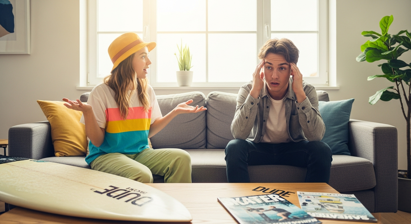 My Sister Started Speaking Like A 90s Surfer, So I Gave Her A Silent ...