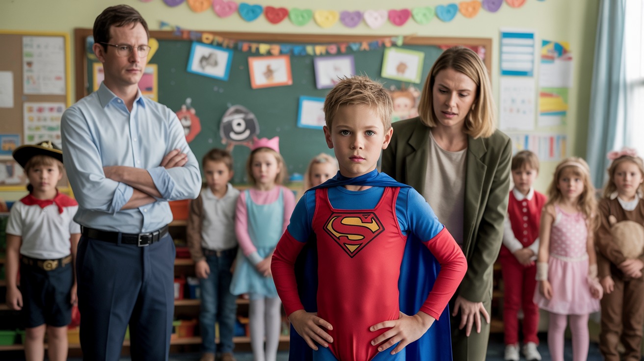 Teacher Demands Pants For A Boy In A Leotard, Dad Says That’s Not How ...