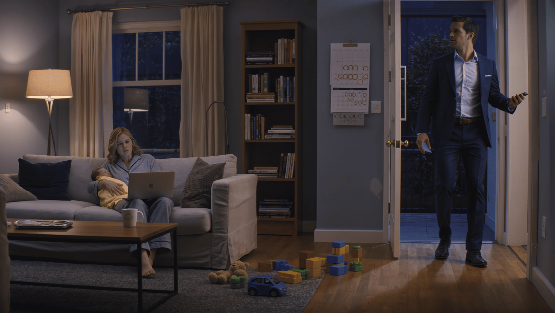 Husband Snaps At Overworked Wife For Complaining About His Absence Then ...