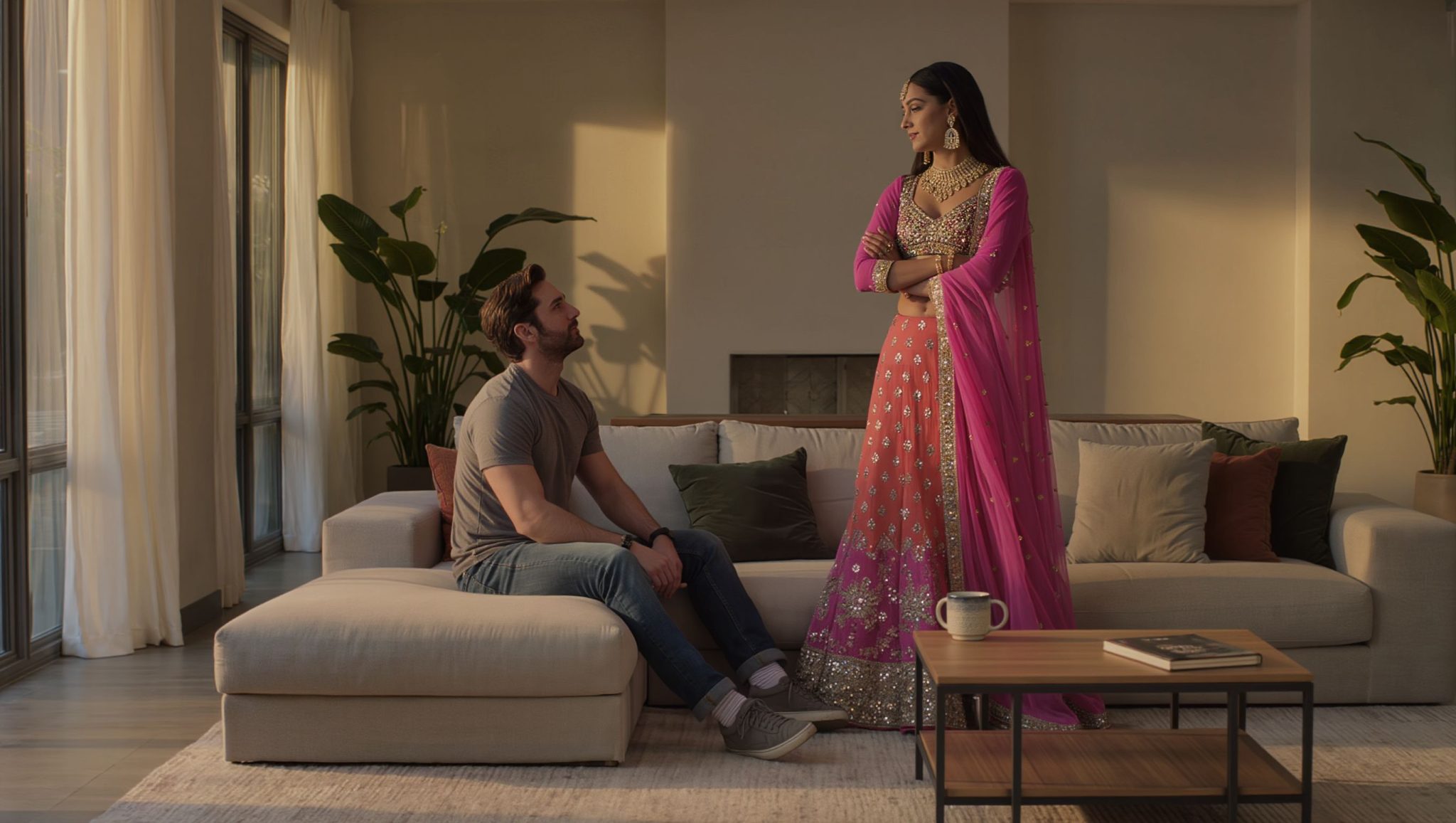 Boyfriend Urges Girlfriend To Tone Down Traditional Indian Outfits At ...