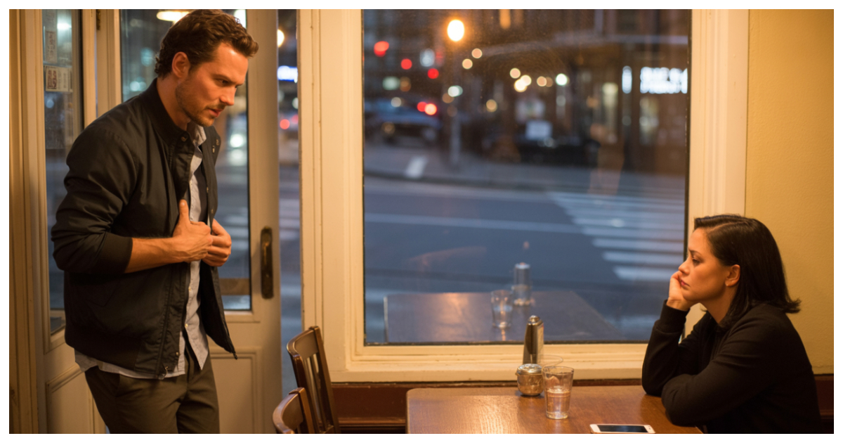 Man Walks Out Of Dinner After Girlfriend Upset By His Crude Joke