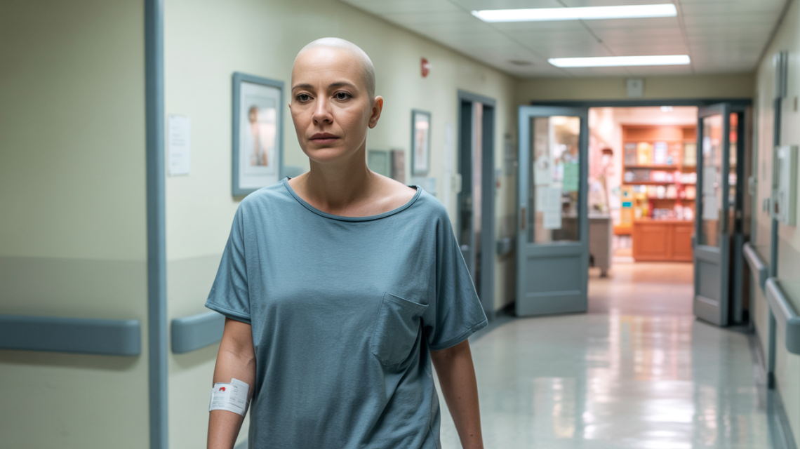 She Was Told To Stay At Work While Sick, Then Came Back Bald With Cancer