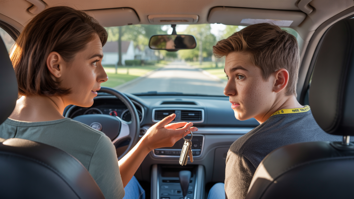 Mom Takes Driving Privileges After Daughter Refuses To Stop Using Two Feet