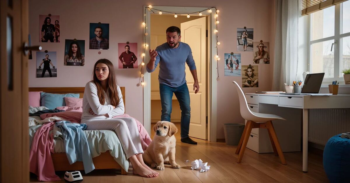Dog Messes With Wasted Pads, Helpless Dad Tells Daughter To 'Grow Up ...