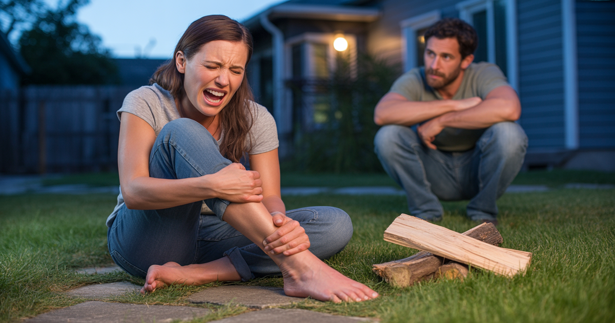 Man Refuses To Help Girlfriend After Painful Fall Because He Thinks She ...