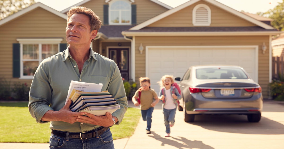 Divorced Dad Secures Stability With An Inheritance, Ex Finds Out And ...