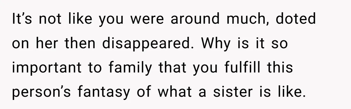 Woman Blocks Pregnant Stepsister After Relentless Baby Shower Demands