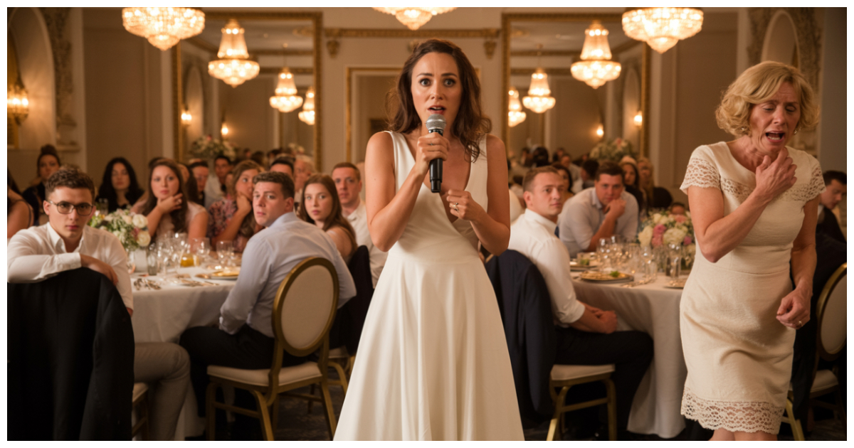 Bride Exposes MIL’s Lies And Wedding Drama During Shocking Speech