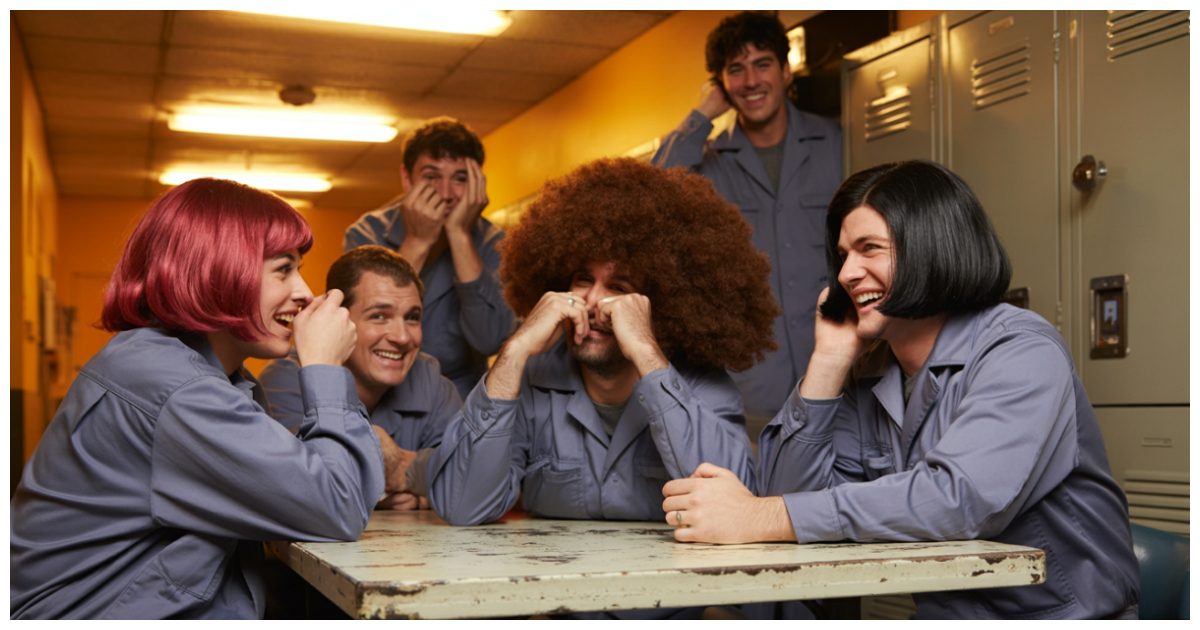 Workplace Enforces Hair Rule, Staff Respond With The Most Ridiculous Wigs